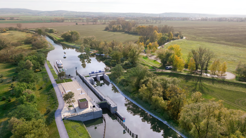 Stavba plavební komory Rohatec/Sudoměřice je zahájena - Česká plavba
